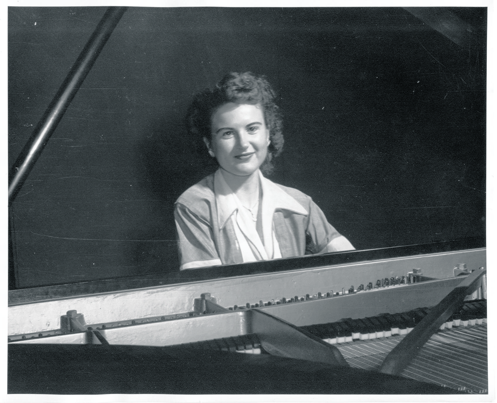 Ruth Slenczynska is seen during a performance after she resumed her ...