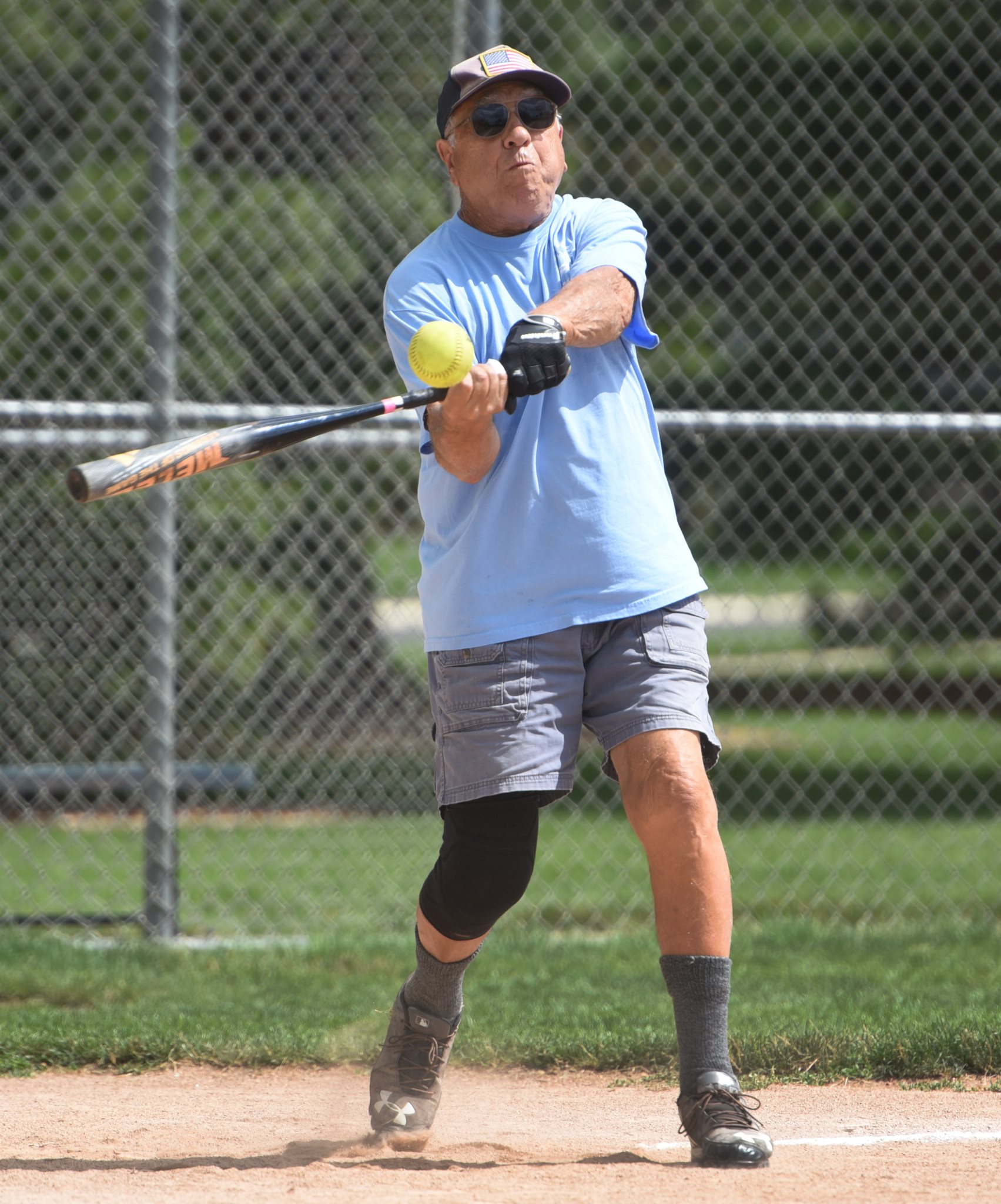 A way to stay young: PLAY BALL with some pals in a senior softball ...