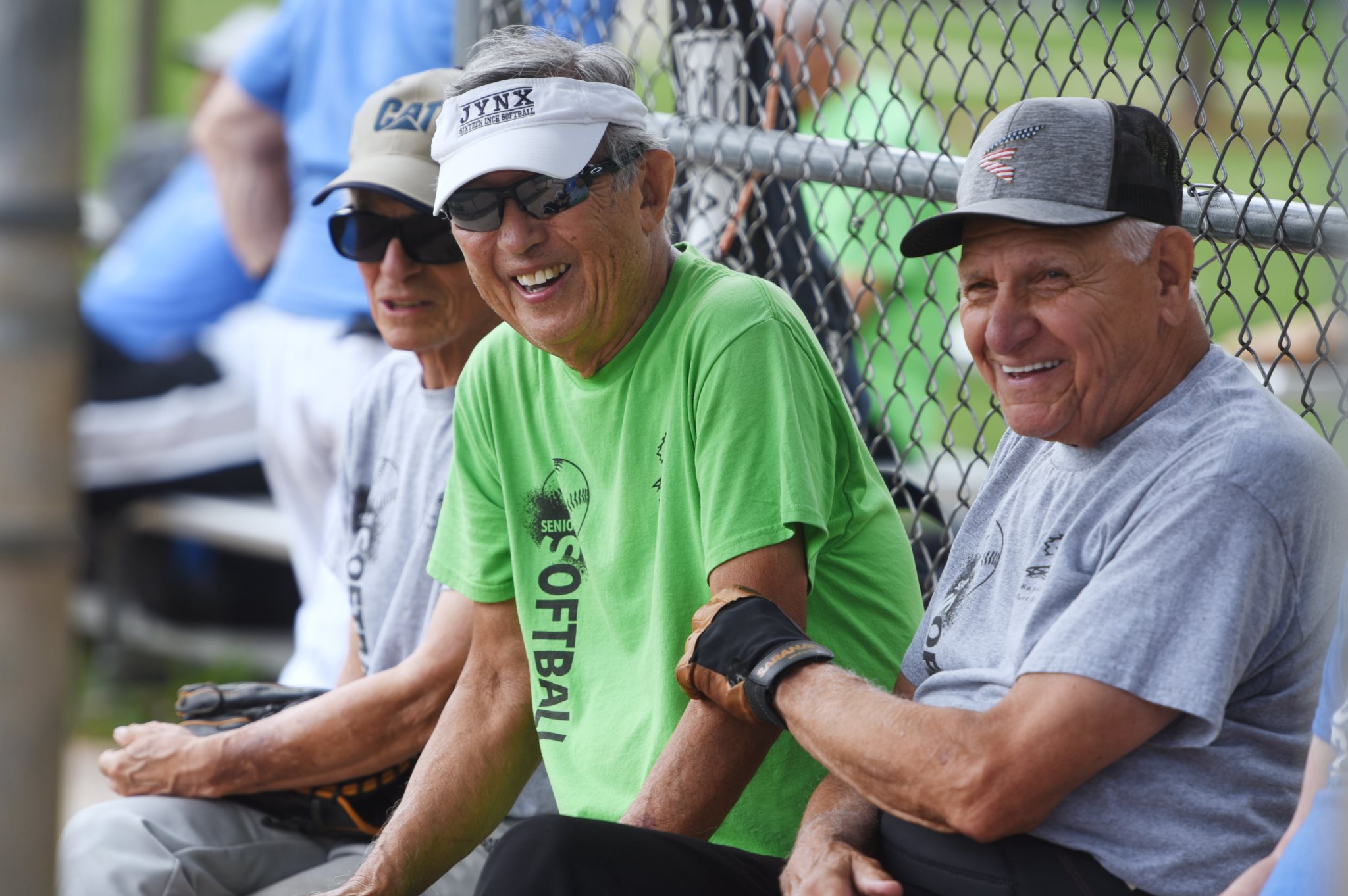 A way to stay young: PLAY BALL with some pals in a senior softball ...