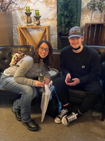 courtesy of the manzardo family 2022 prospect kyle manzardo and his ...