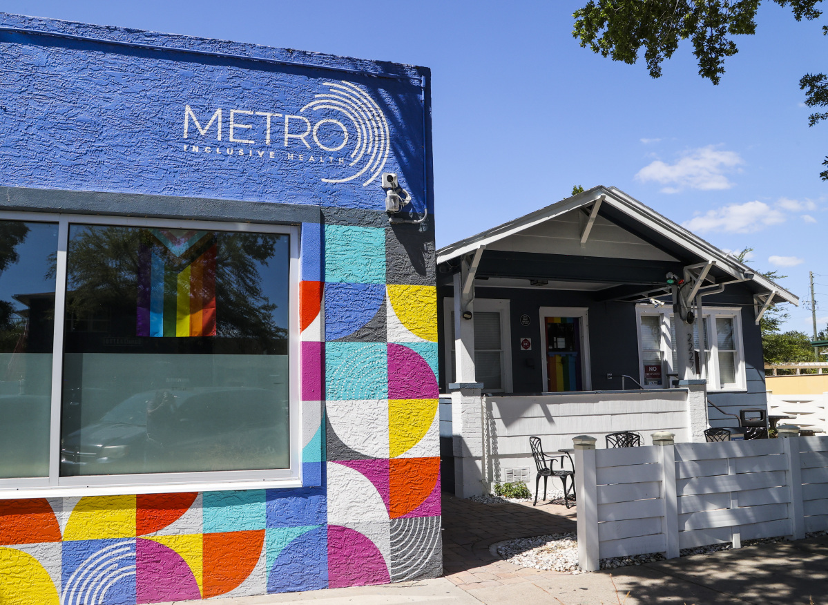 an exterior view of metro inclusive health s new central avenue clinic ...