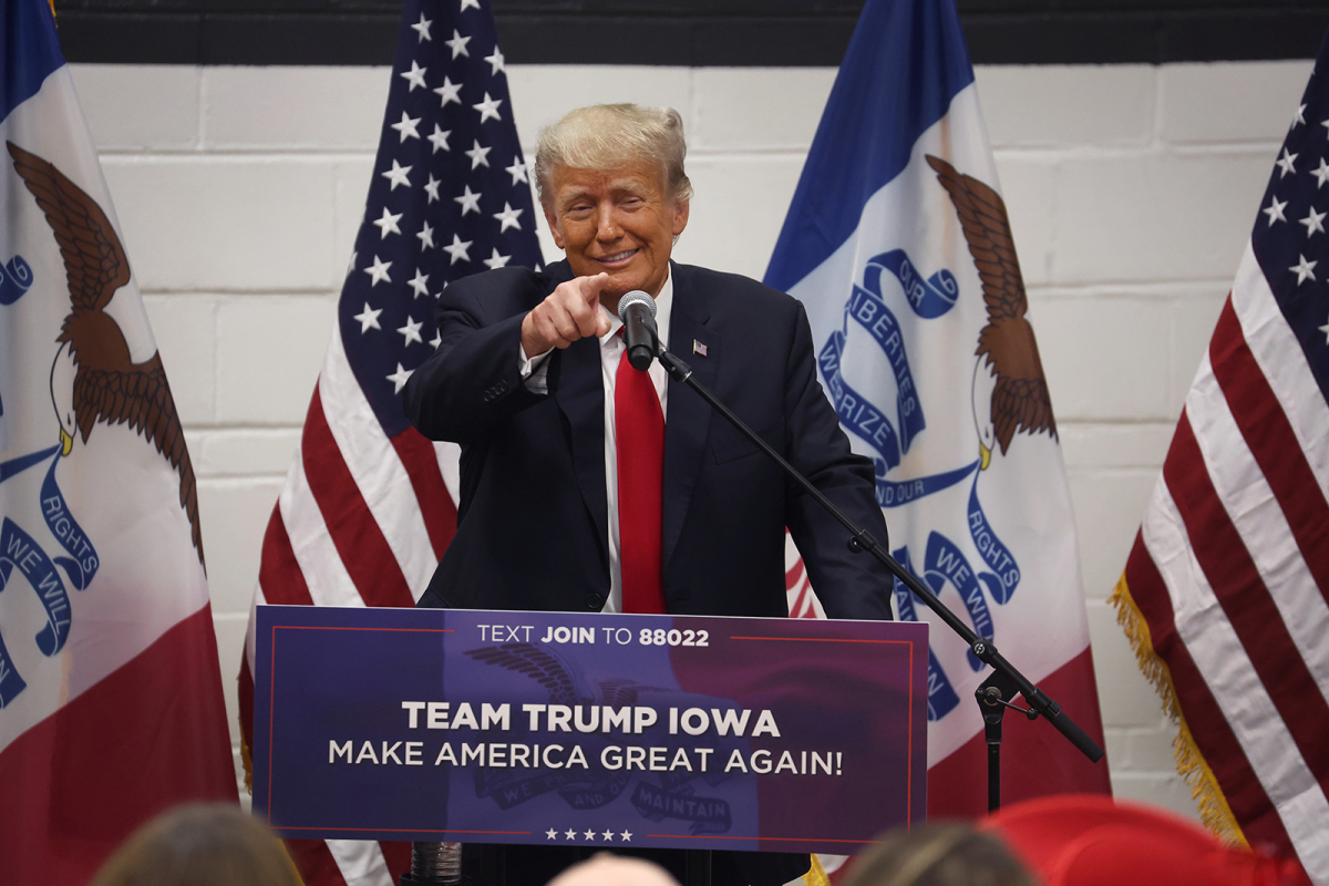 scott olson getty images tns former president donald trump greets ...