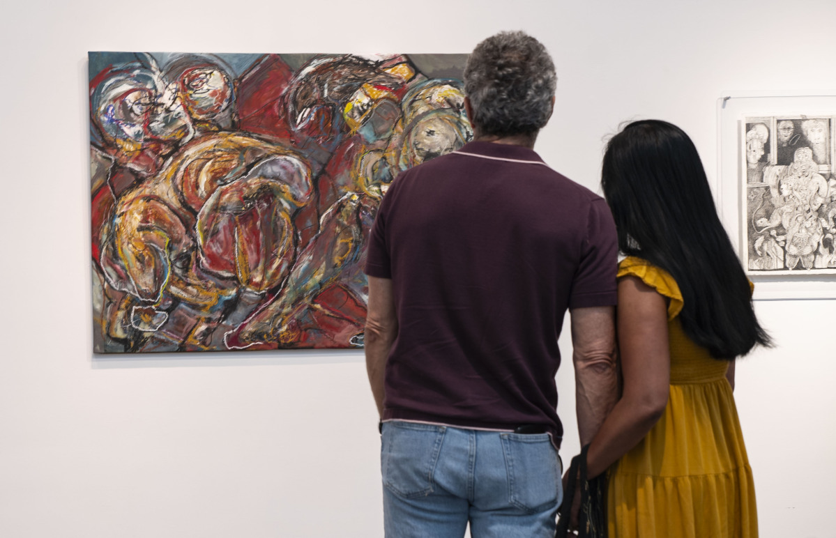 chloe trofatter times ric and merlin savid study an untitled painting ...