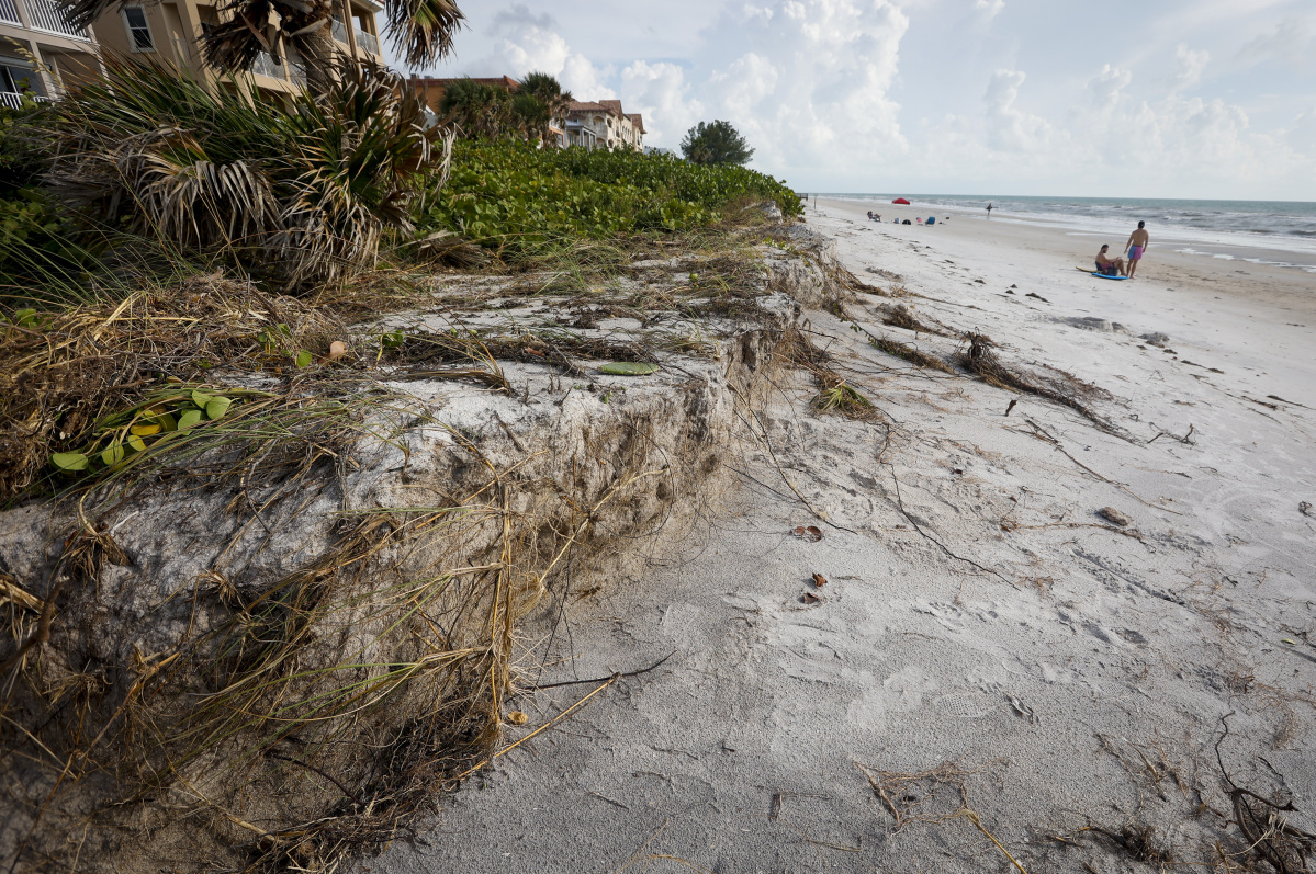 hurricane idalia caused enough erosion in places such as indian rocks ...