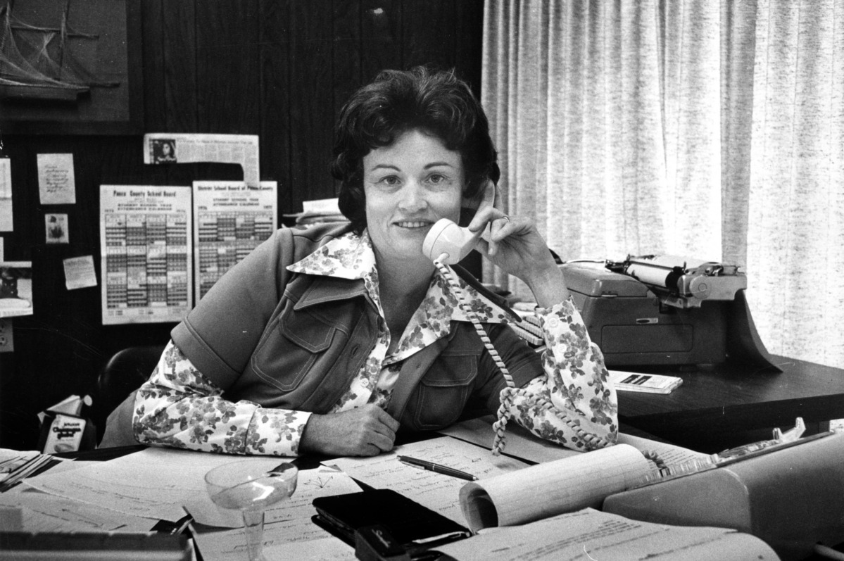 times 1978 lucy morgan works the phone in 1978 she once said i have ...