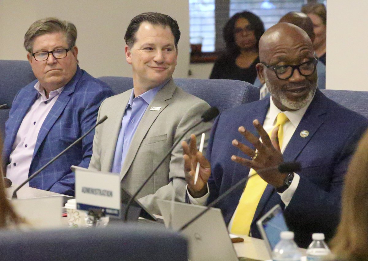 douglas r clifford times from left hines senior managing director ...