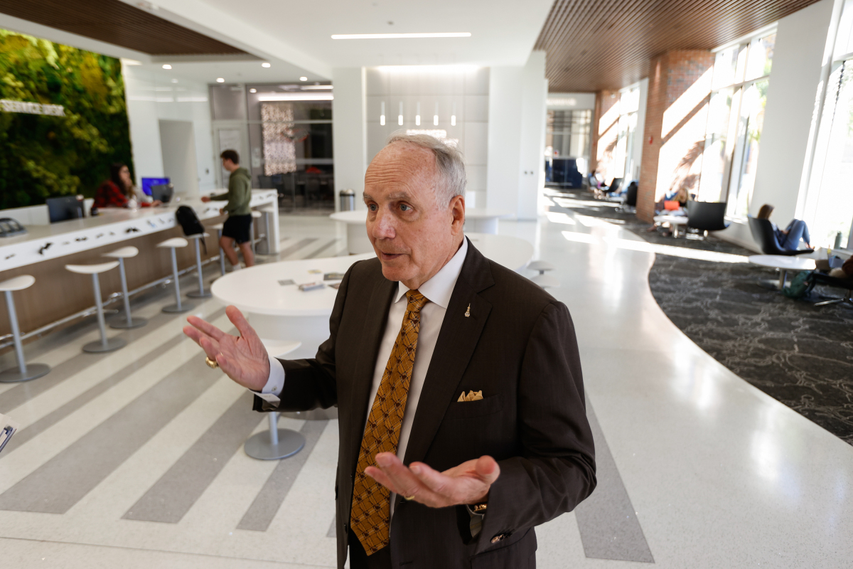 photos by jefferee woo times ronald l vaughn arrived on campus in 1984 ...