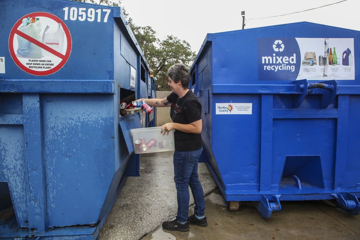 douglas r clifford times meghan ballard empties a container of ...