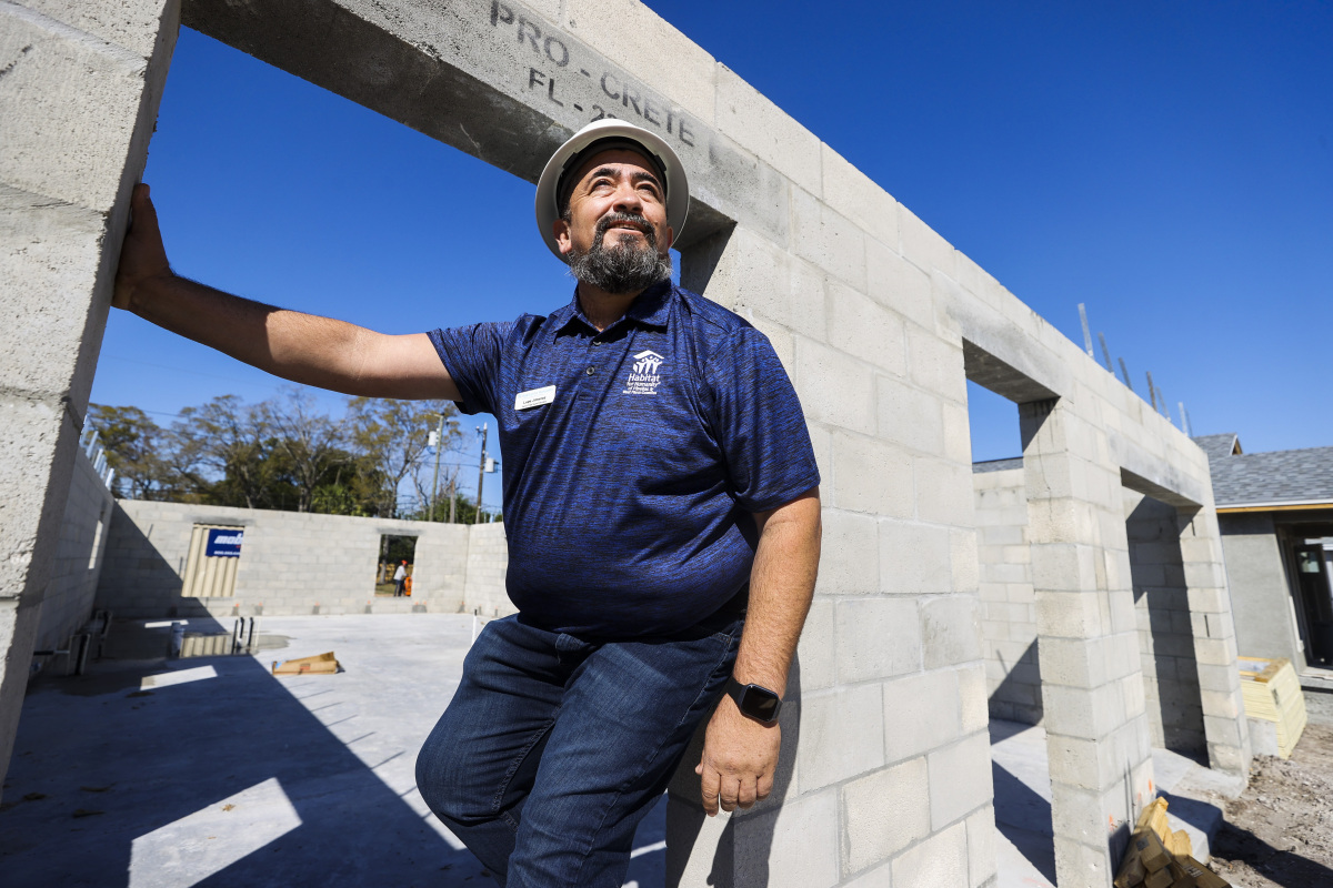 Reward comes in smiles of new homeowners