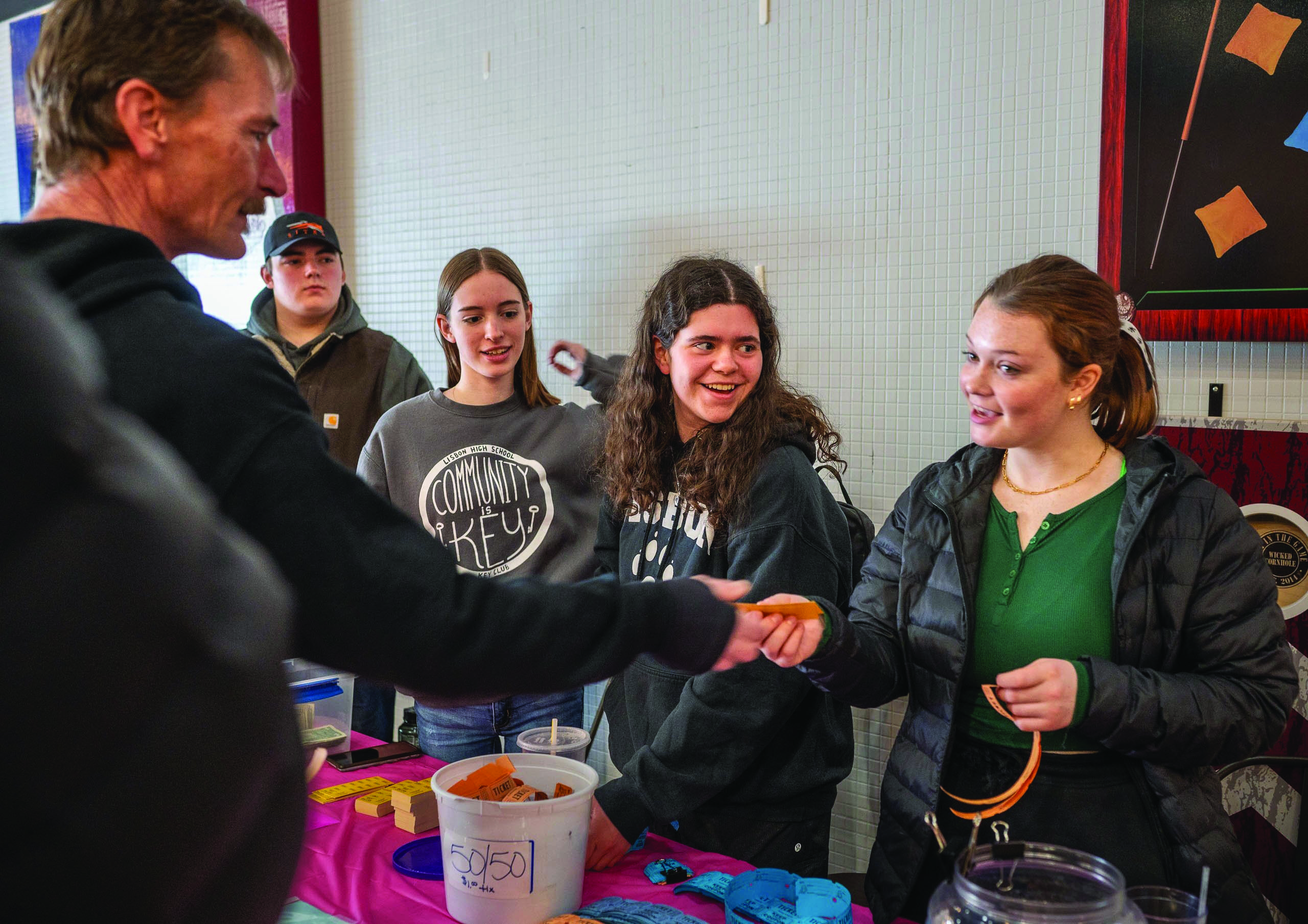 andree kehn photos sun journal alan nickerson gives back a raffle ...