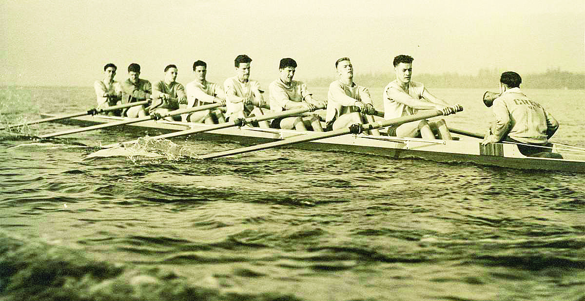 nine boys from the university of washington including spokane s joe ...